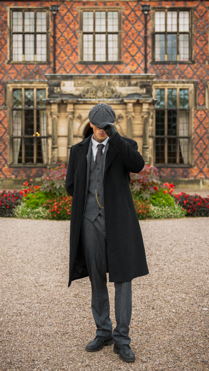 British Long Tommy Coat- Peaky Blinders – Birmingham Wear